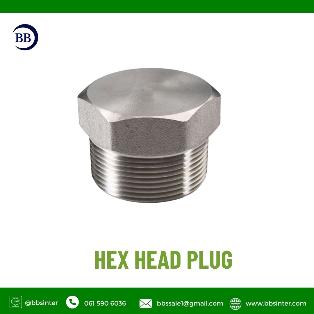 Hex Plug SUS 304/304L 3000P NPT 1-1/2"