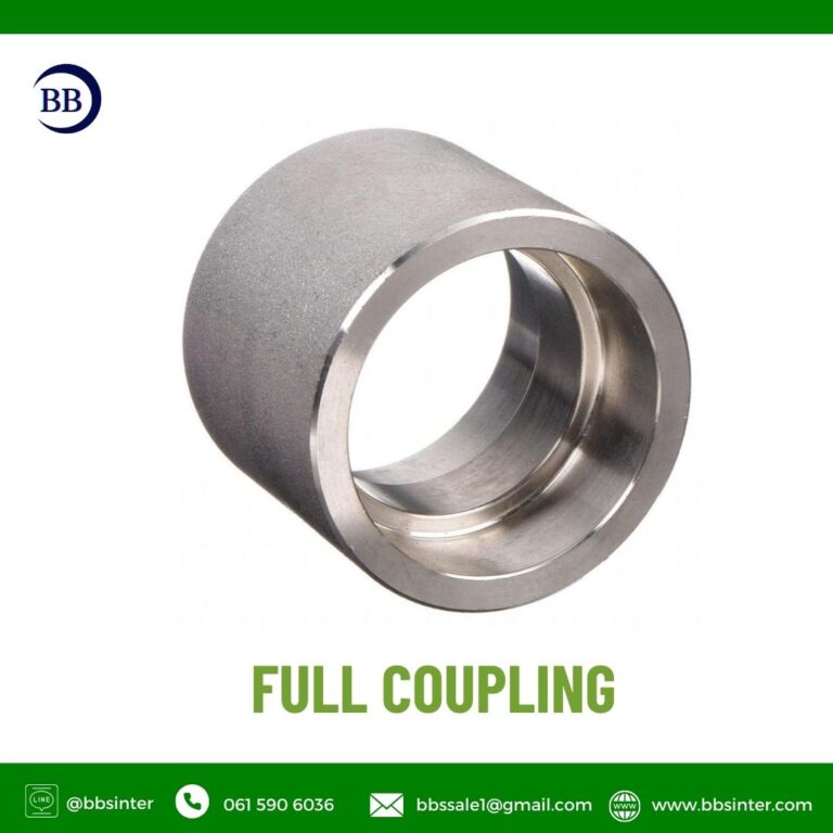 ข้อต่อเต็มตัว Full Coupling Mat. Stainless Steel 304 SW 1/4"