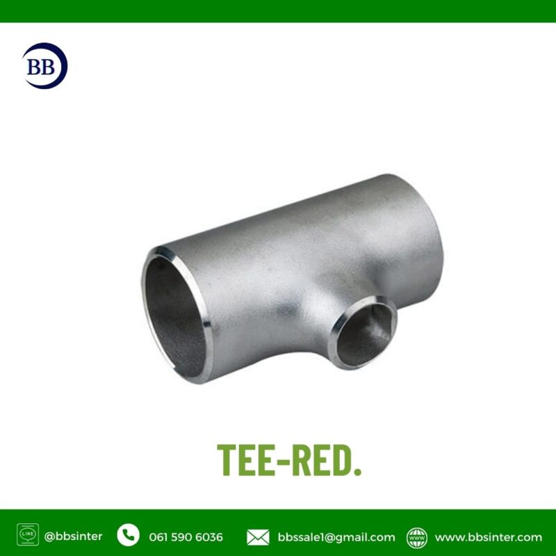 สามทางลด Reducing Tee A403 WP304/304L SMLS SCH.10S BW