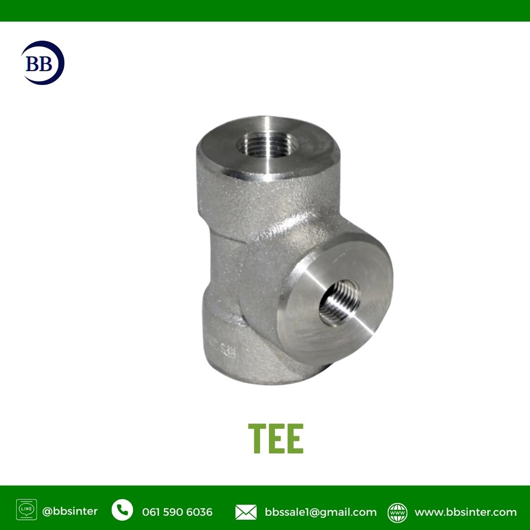 สามทางลด Tee-Red Stainless Steel 304/304L NPT 1-1/2" X 1"